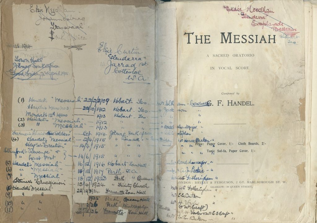 13. The Messiah: A Sacred Oratorio in Vocal Score composed by G.F ...