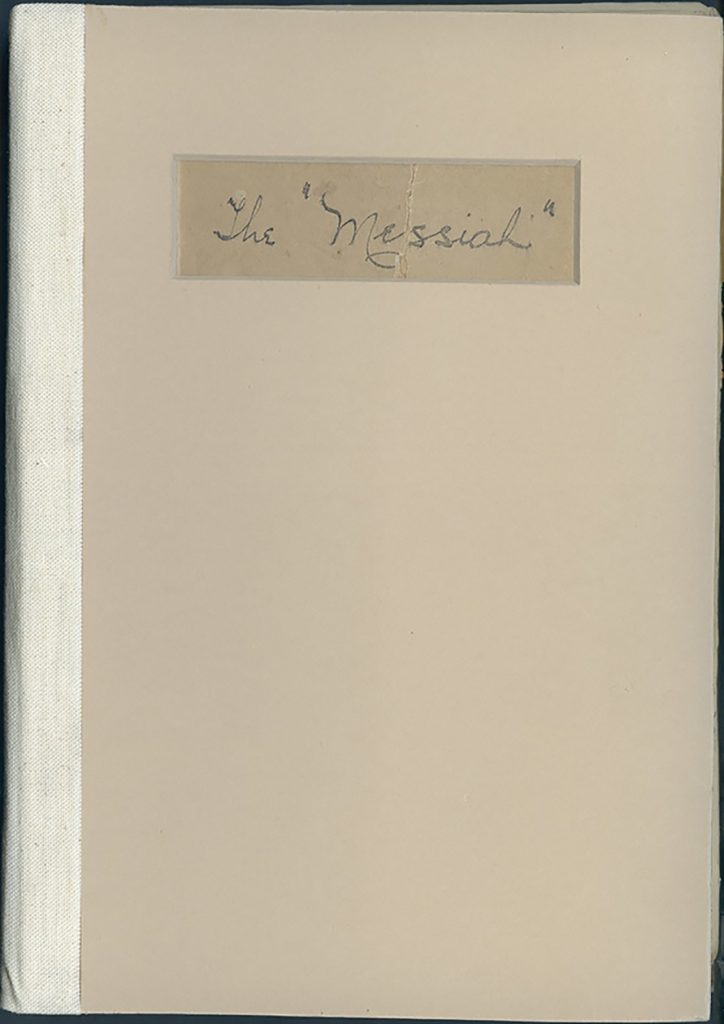 13. The Messiah: A Sacred Oratorio in Vocal Score composed by G.F ...