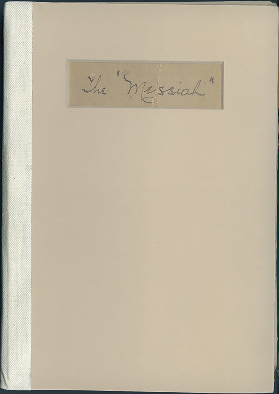 13. The Messiah: A Sacred Oratorio in Vocal Score composed by G.F ...