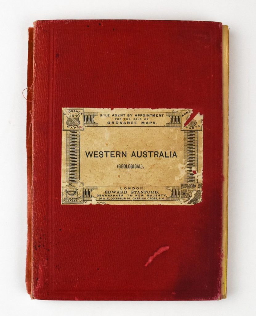 16. Geological sketch map of Western Australia 1894. – 50 Objects for ...